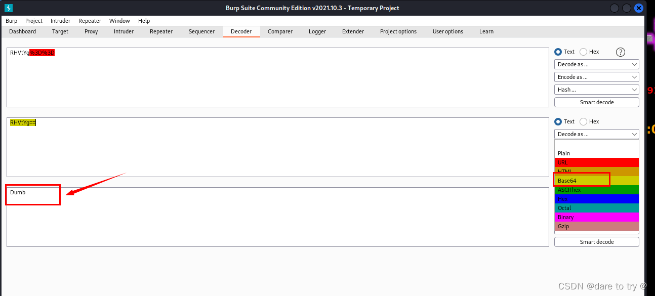 【SQL注入-11】base64注入案例—以Sqli-labs-less22为例（借助BurpSuite工具）_base64注入语句-CSDN博客