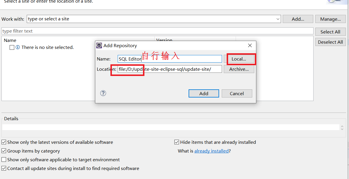 Eclipse 安装SQL Editor 插件之小历程_eclipse sql编译器插件-CSDN博客