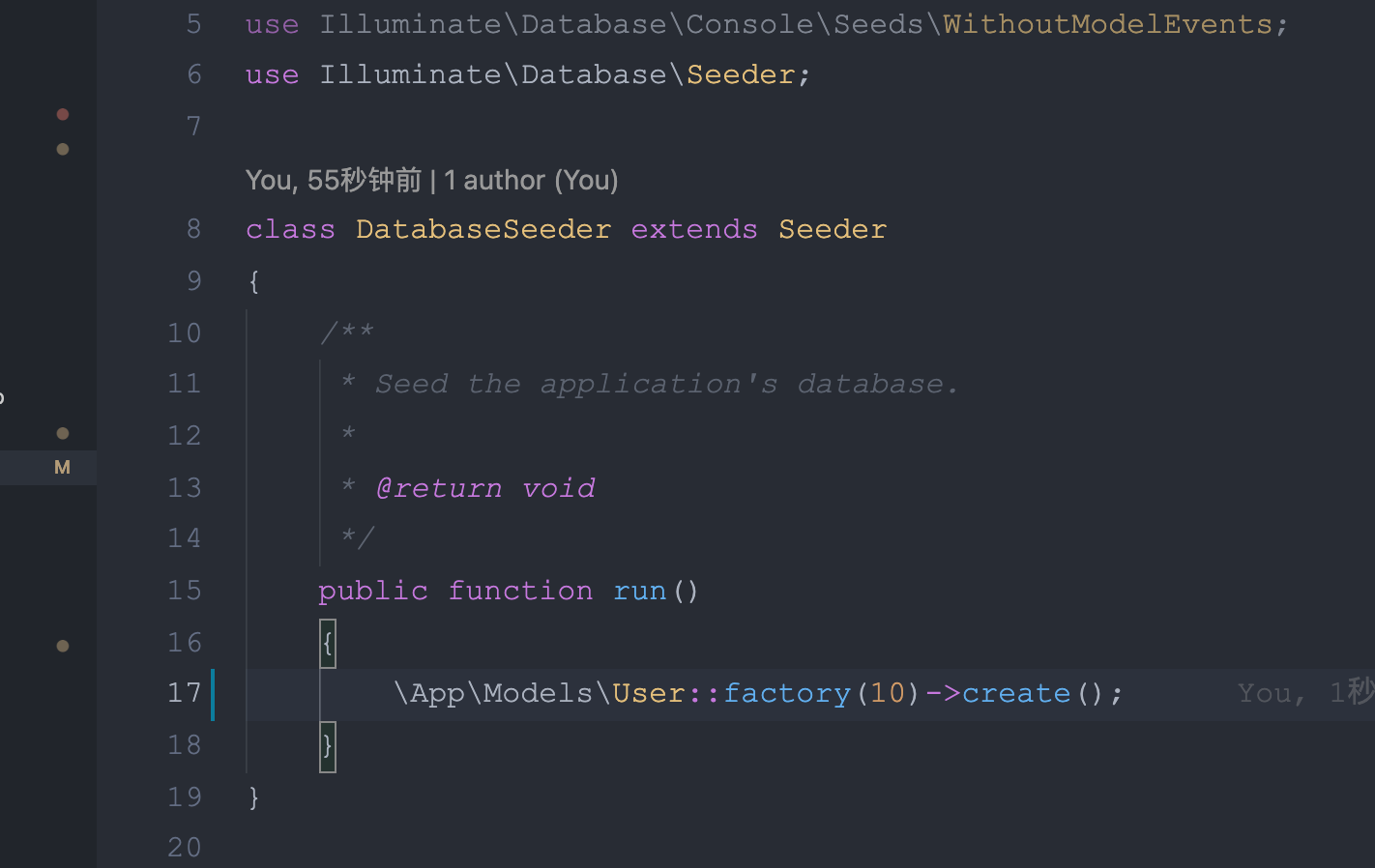 Laravel 数据库 数据填充laravel51执行数据库数据填充报错 Csdn博客 