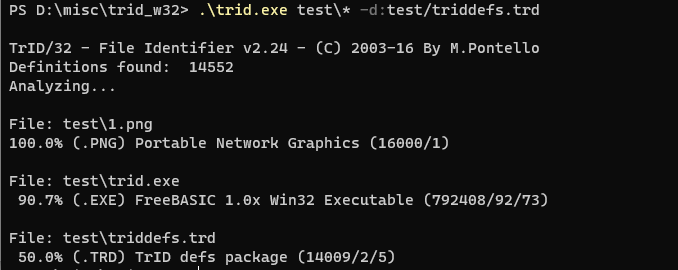 文件类型识别工具：TrID(trid)下载安装及使用-CSDN博客