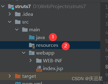 Struts2入门案例-使用Maven创建_maven struts-CSDN博客