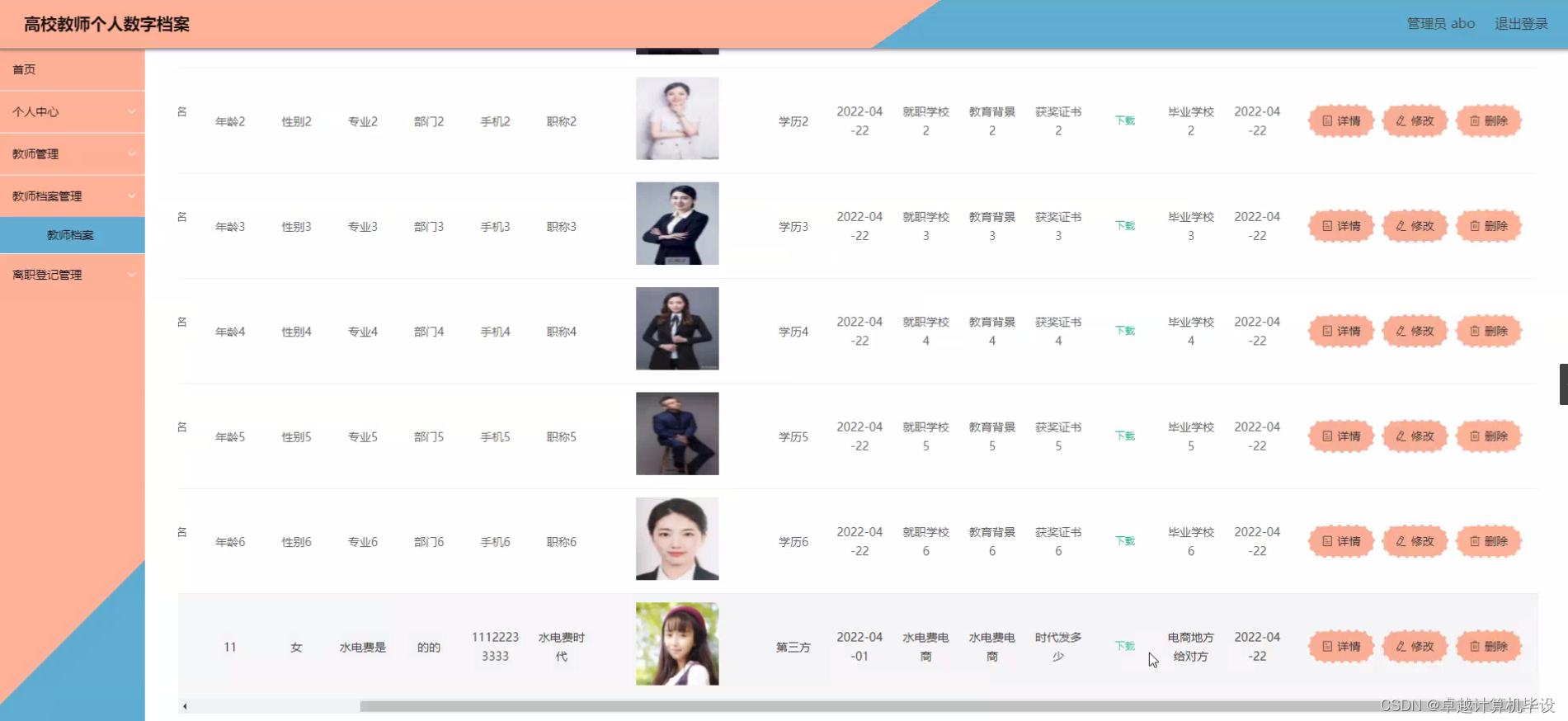 开题报告 Springboot高校教师个人数字档案sv5n5计算机毕业设计高校数字化档案管理系统的设计与实现开题报告 Csdn博客