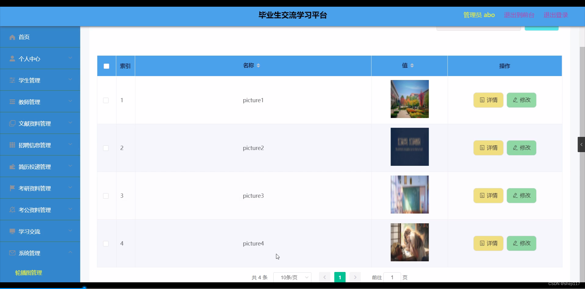 Java毕设项目毕业生交流学习平台计算机(附源码系统数据库lw)java项目 沟通毕业生 Csdn博客