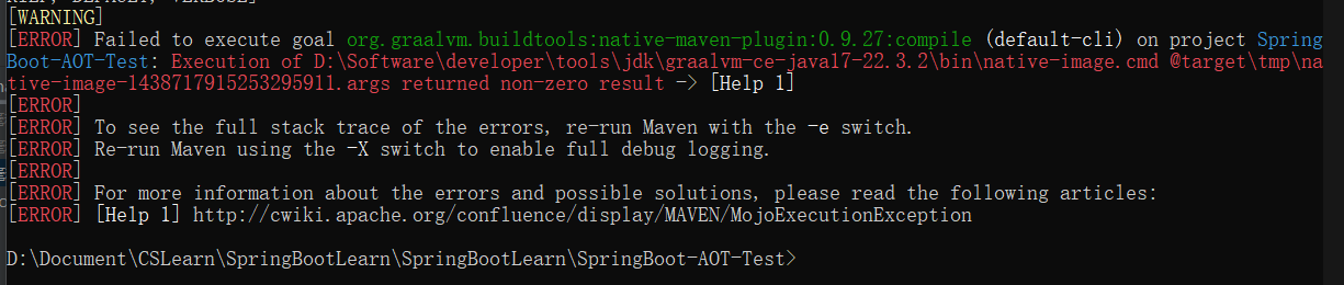 使用native-image本地镜像工具编译SpringBoot环境镜像_native image-CSDN博客