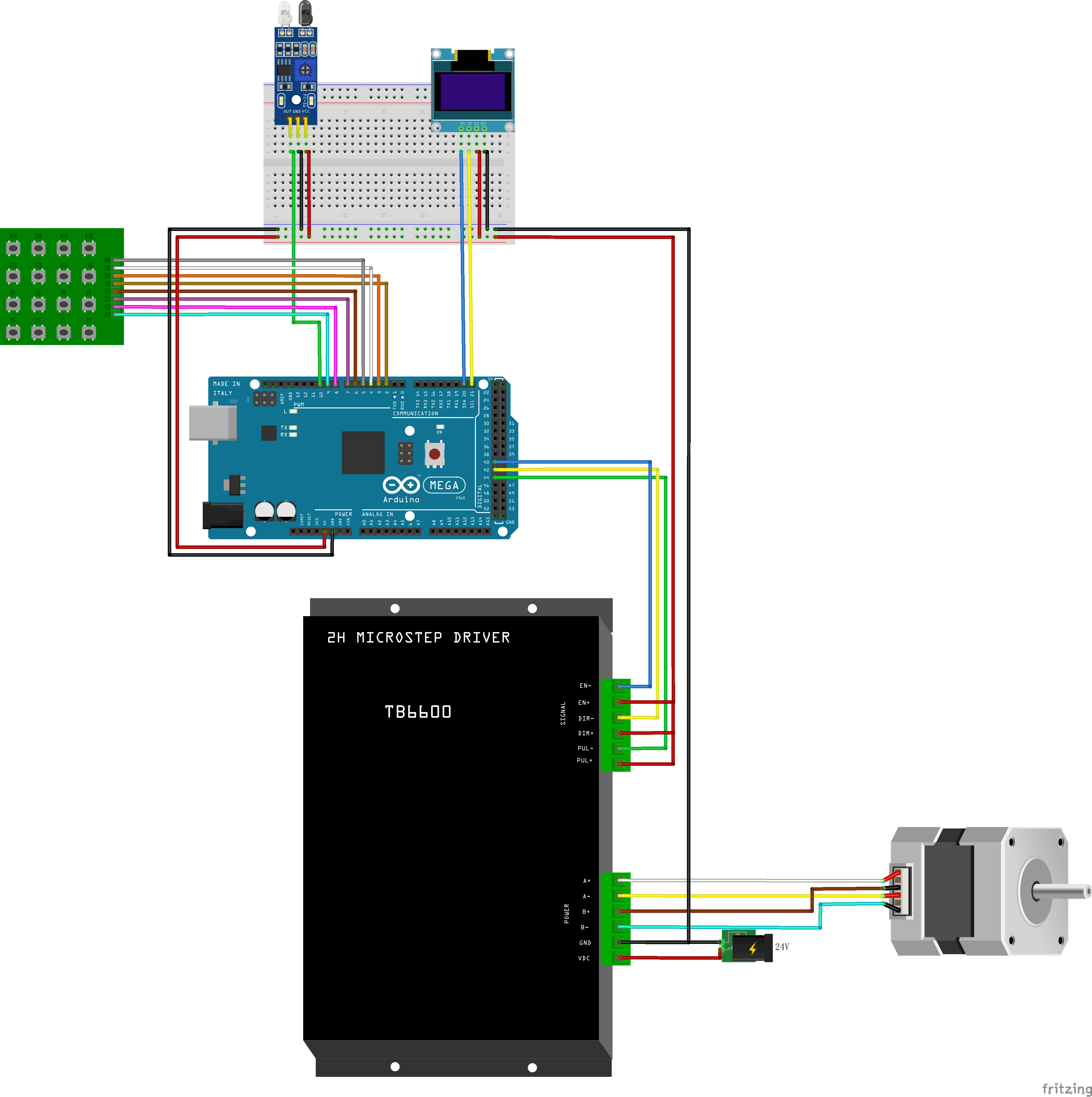 Fritzing软件绘制Arduino面包板接线图传感器模块库文件113_fritzing矩阵按键-CSDN博客