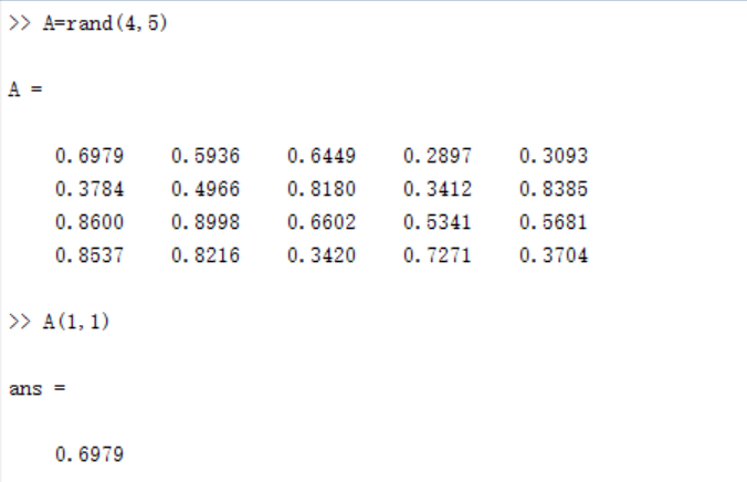 MATLAB_矩阵与数组初识（矩阵的创建、合并、寻访、赋值、随机数种子、多维矩阵(cat,repmat,reshape)、稀疏矩阵）_matlab多维矩阵-CSDN博客