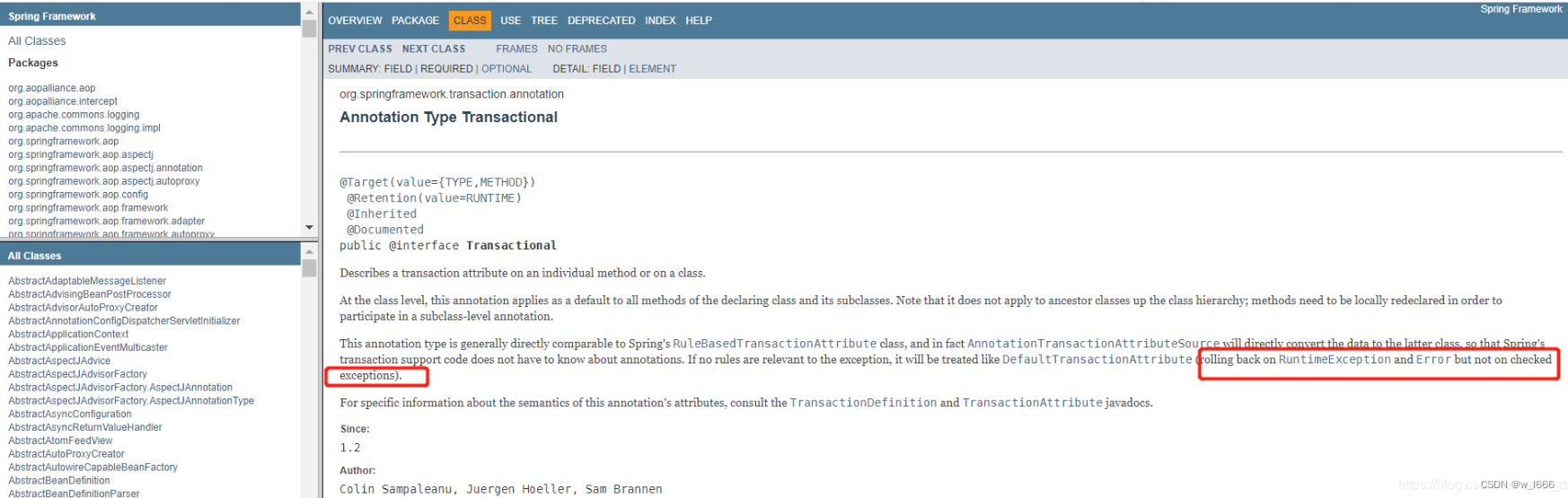 @Transactional注解详解。失效的情况。_@transactional finally-CSDN博客