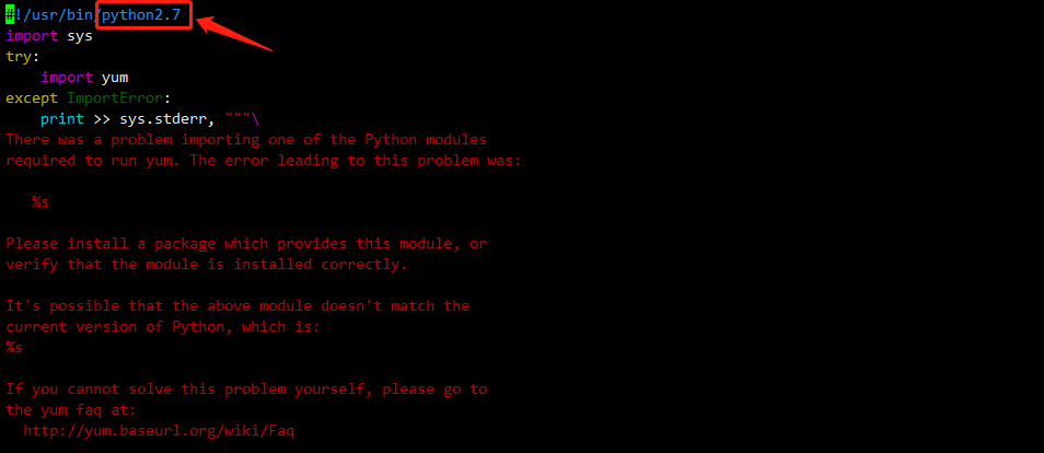 yum -bash: /usr/bin/yum: /usr/bin/: bad interpreter: Permission denied_yum bad interpreter ...