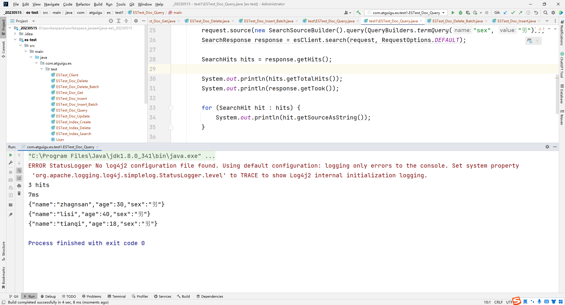 第2章Elasticsearch入门_头歌第2关:elasticsearch索引的创建和查询-CSDN博客