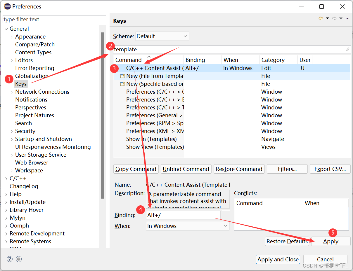 Eclipse Cdt写c程序配置，调试代码补全eclipse C代码补全 Csdn博客