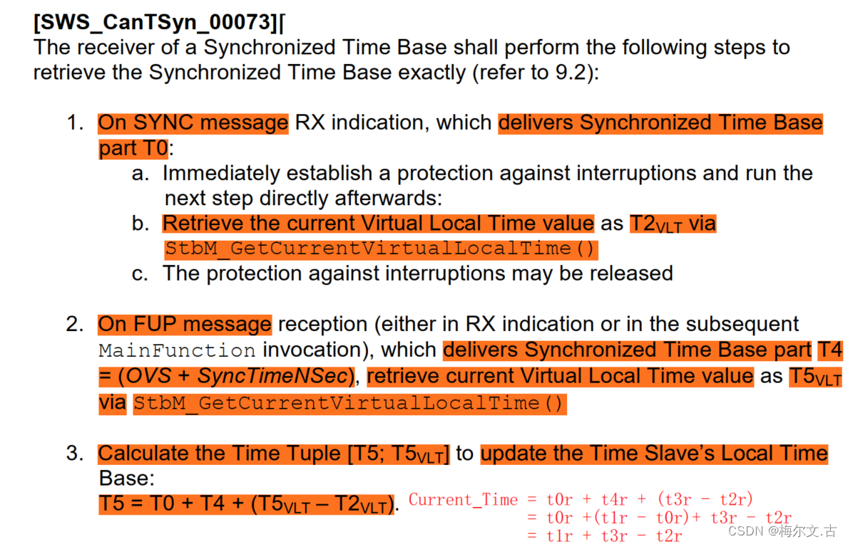 Stbm 和 Time Synchronization Over Can And Ethernet（一）撸完代码并且再一次理解后，再更新stbm 绝对时间梅尔文古的博客 Csdn博客