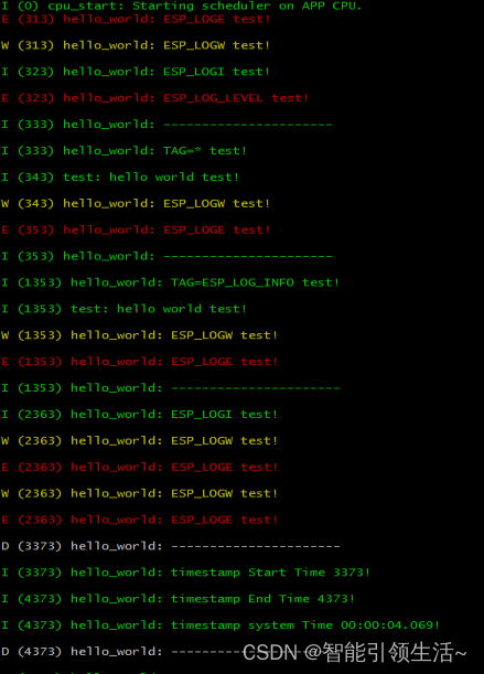 ESP32 IDF开发 驱动篇④调试打印hello world讲解_esp32 打印-CSDN博客