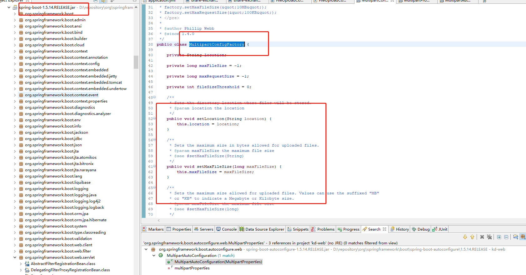 springboot 上传文件限制大小：org.apache.tomcat.util.http.fileupload.impl.FileSizeLimitExceededException ...