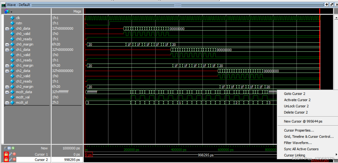 questasim中保存仿真的波形并打开_questasim仿真怎么看波形-CSDN博客