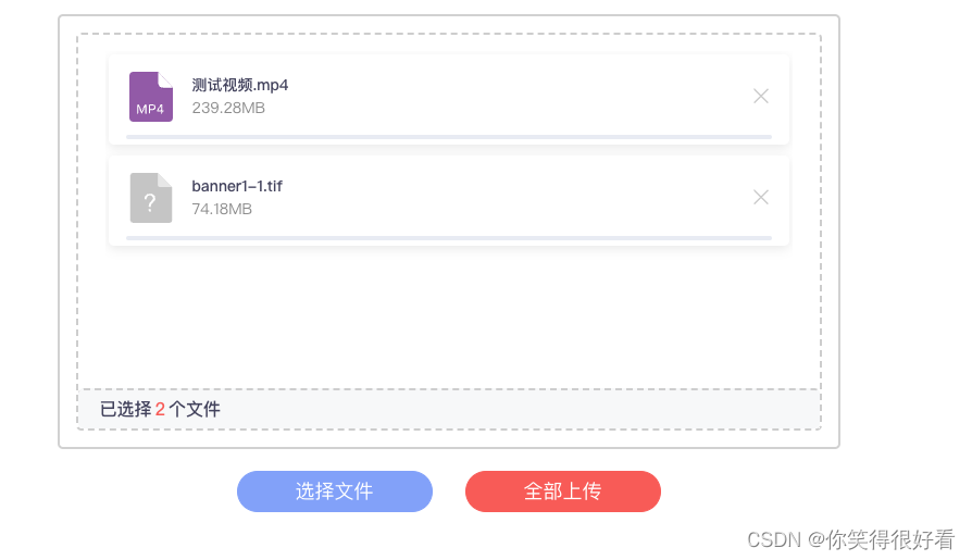 vue3多文件大文件分片上传（spark-md5）-CSDN博客