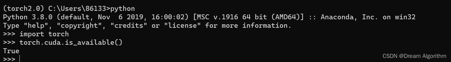 pytorch2.0安装教程-CSDN博客