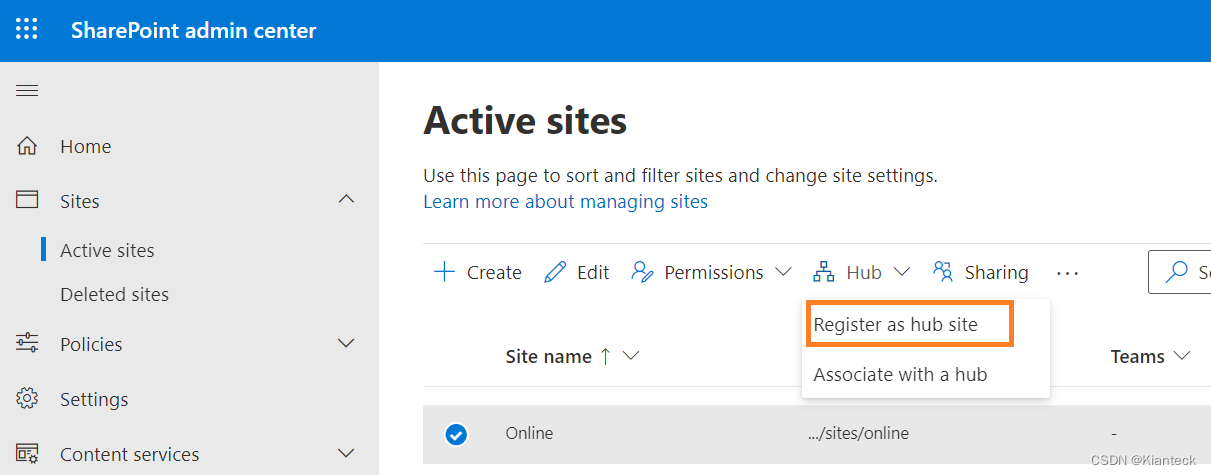 Microsoft 365 - 浅谈SharePoint Hub Site_sharepoint pursuit hub-CSDN博客