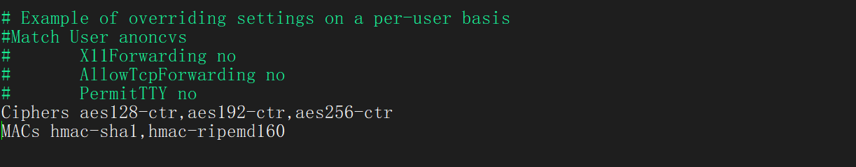 【网络安全】ssh禁用弱秘钥交换算法和弱MAC算法_禁用ssh弱密钥交换算法-CSDN博客