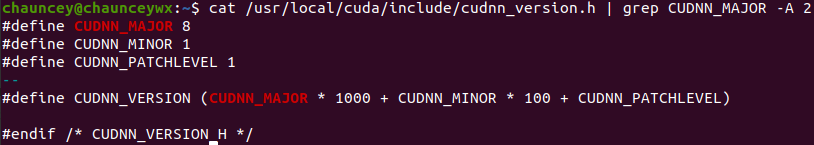 解决cat /usr/local/cuda/include/cudnn.h | grep CUDNN_MAJOR -A 2无法查看cudnn版本的问题_cudnn.h没有版本信息-CSDN博客