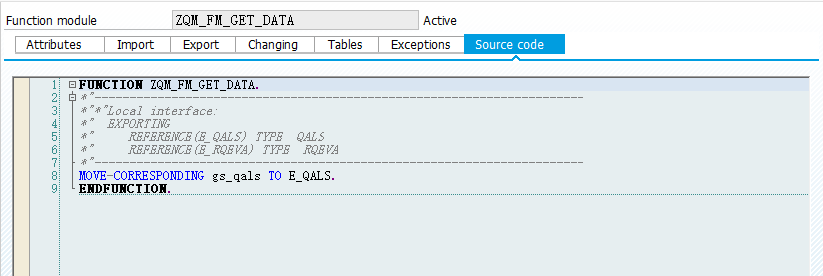 SAP ABAP QA11 screen enhancement BADI QEVA_SUBSCREEN_1101 - Programmer Sought