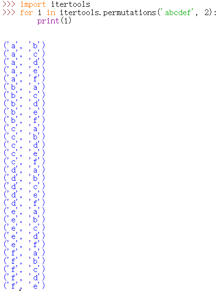 Python Itertools模块详解 Csdn博客