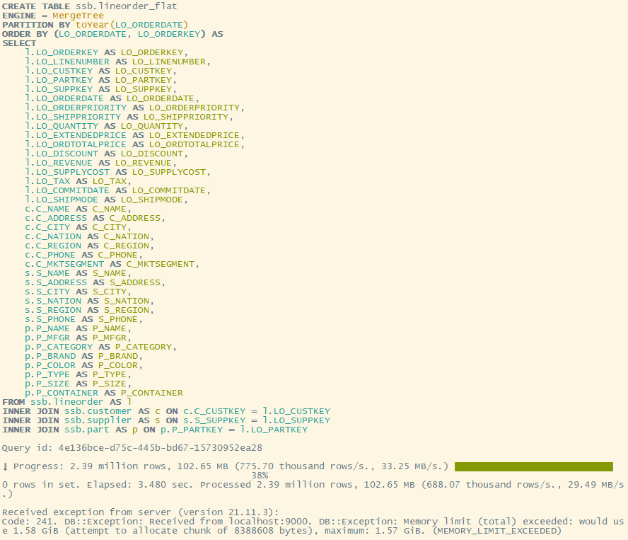 clickhouse SSB 性能测试-CSDN博客