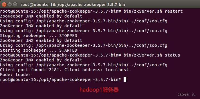 Linux部署zookeeper-CSDN博客