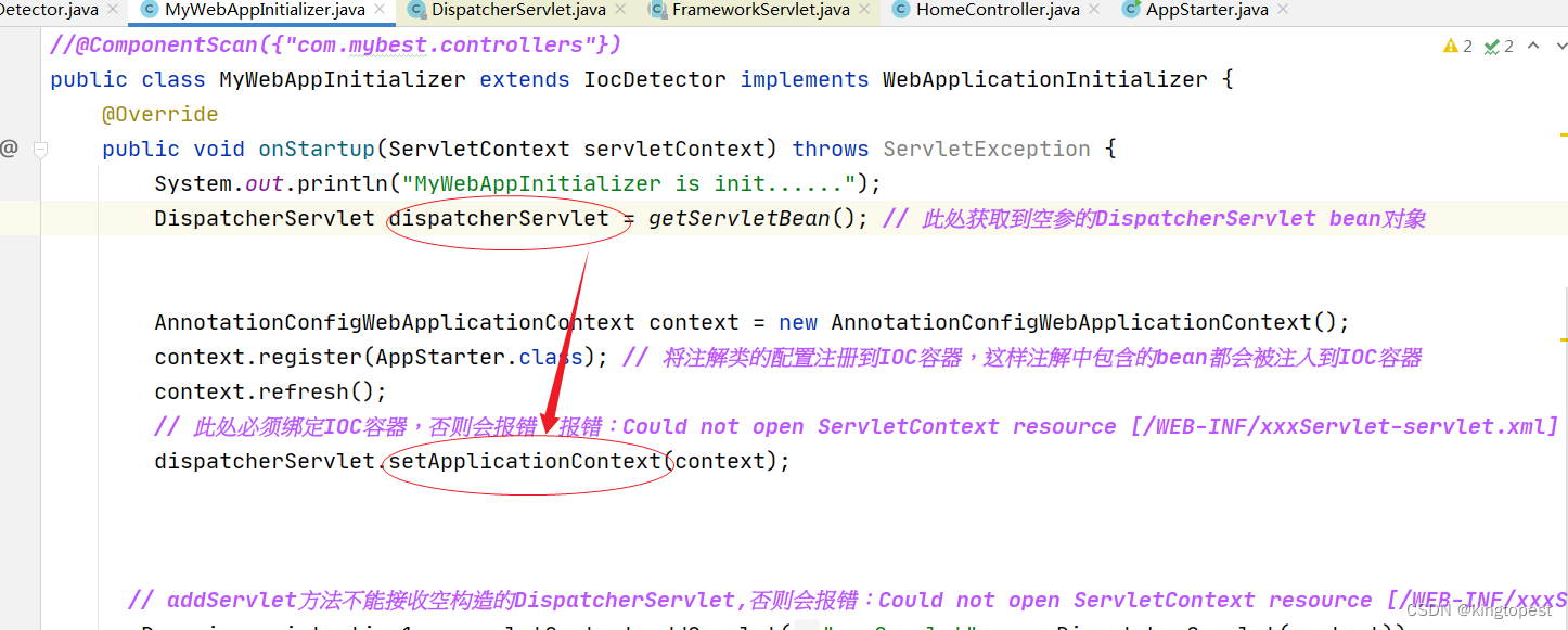 解决嵌入式tomcat启动springmvc报错: Could not open ServletContext resource [/WEB-INF/appServlet-servlet ...