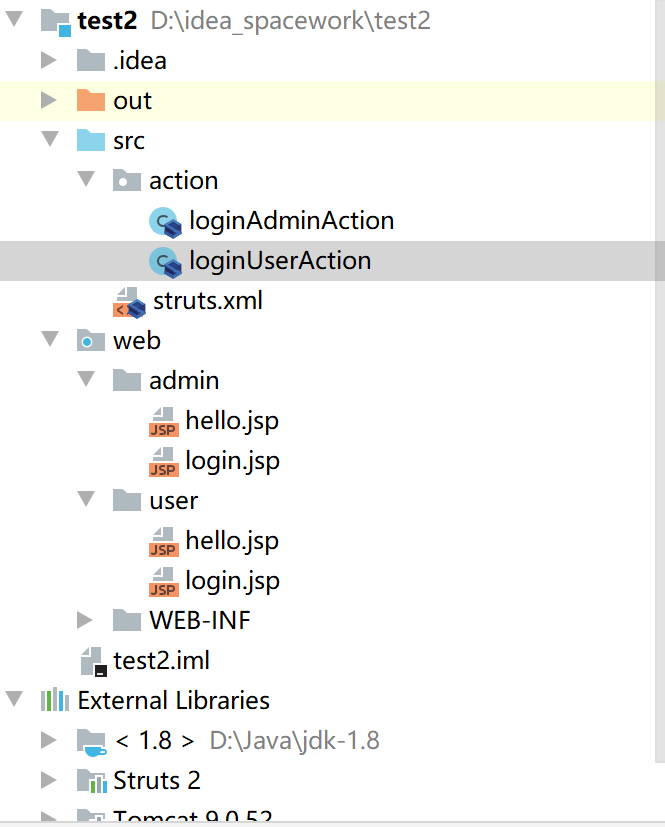 idea2020.1.1+Struts2：配置Struts.xml_idea struts.xml-CSDN博客