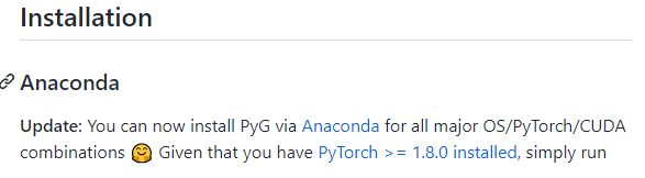 anaconda 搭建 torch_geometric环境_anaconda安装torchgeometry库-CSDN博客