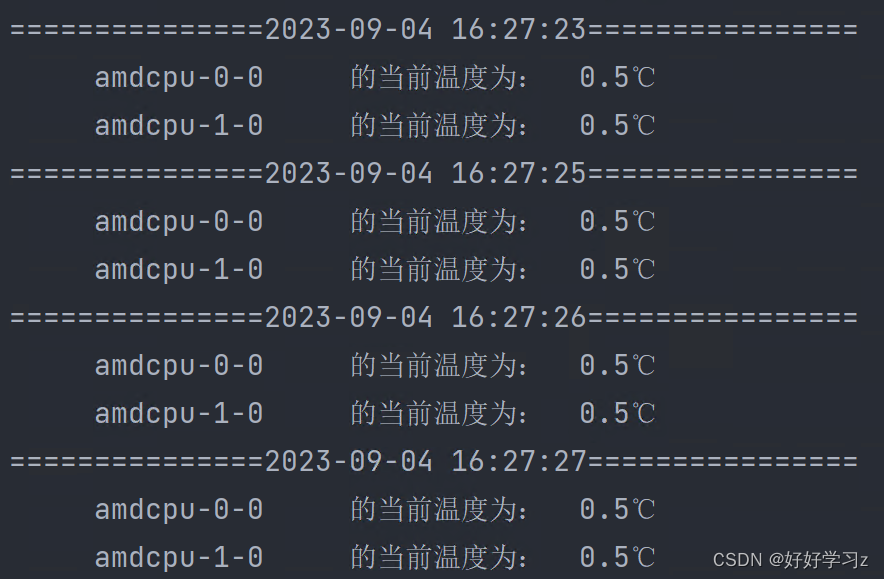 Python读取Windows和Linux的CPU、GPU、硬盘等部件的温度_python获取cpu温度-CSDN博客