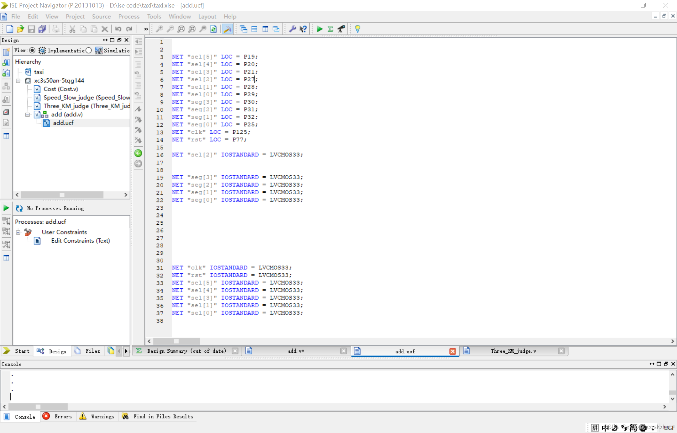 ise verilog语言在xc3s50 动态显示电路输入六位学号_xc3s50an ise设置-CSDN博客