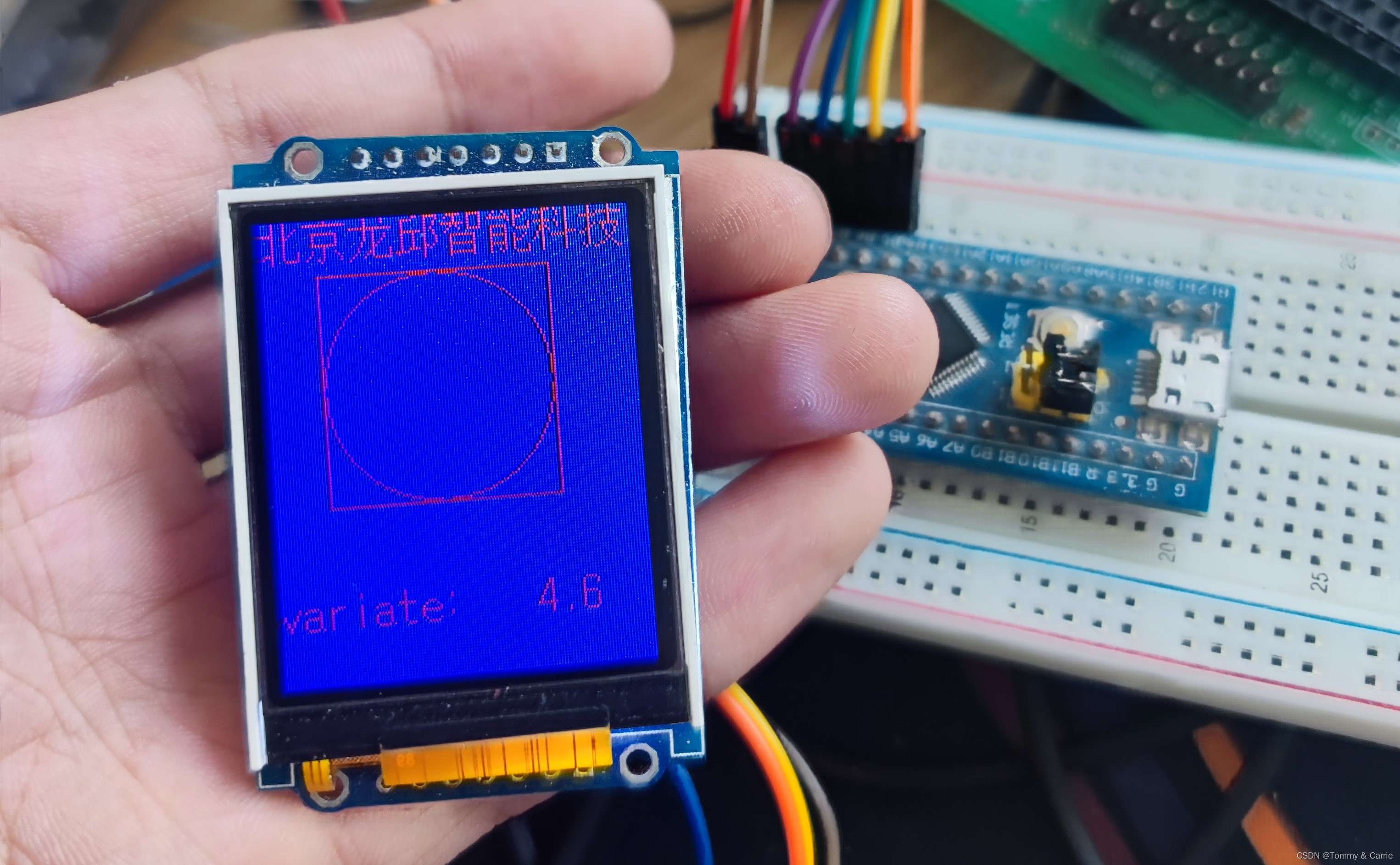 stm32交通灯系统（驱动TFT屏幕模拟演示）-CSDN博客