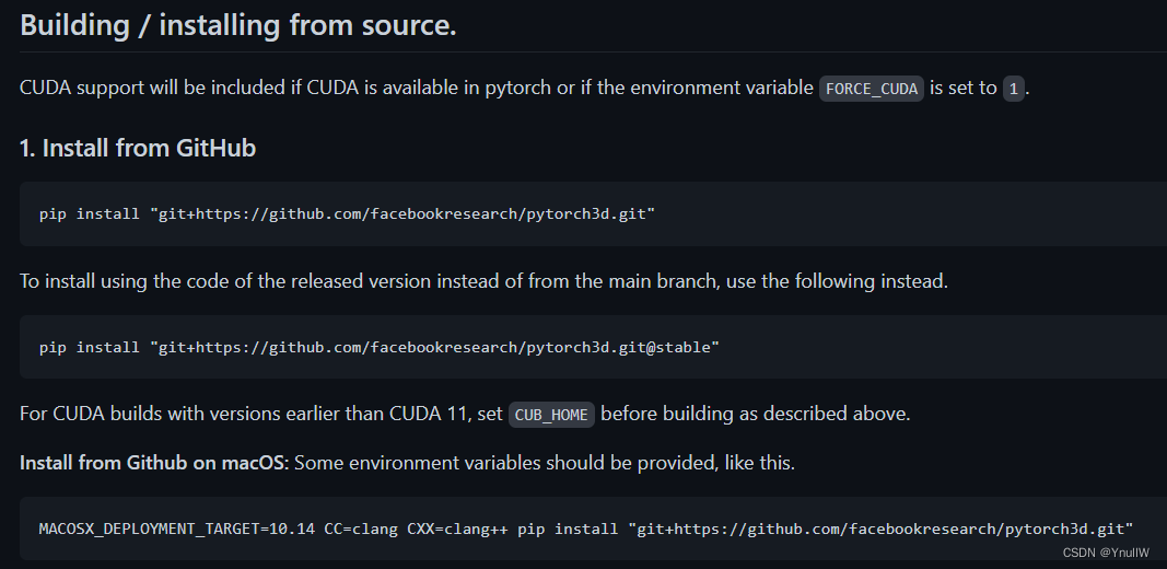 Pytorch3d安装注意事项:importerror Libcudartso101 Cannot Open Shared Object File No Such File Or 5169