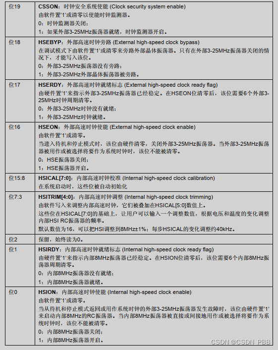 [stm32 野火] 固件库学习笔记 一 Rcc复位和时钟控制器 Stm32 Hclk和pll Csdn博客