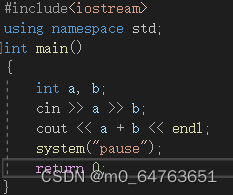 C/C++洛谷题单训练P1001_洛谷p1001c++-CSDN博客