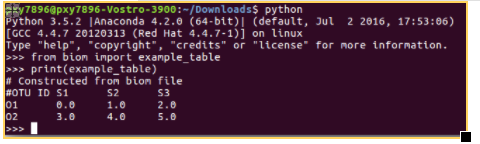 生物信息学练习2- Biom-format_biom-format安装-CSDN博客