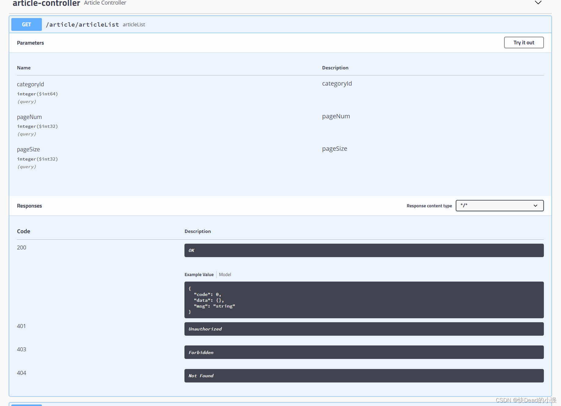 Swagger2的基本使用_swagger 2访问-CSDN博客