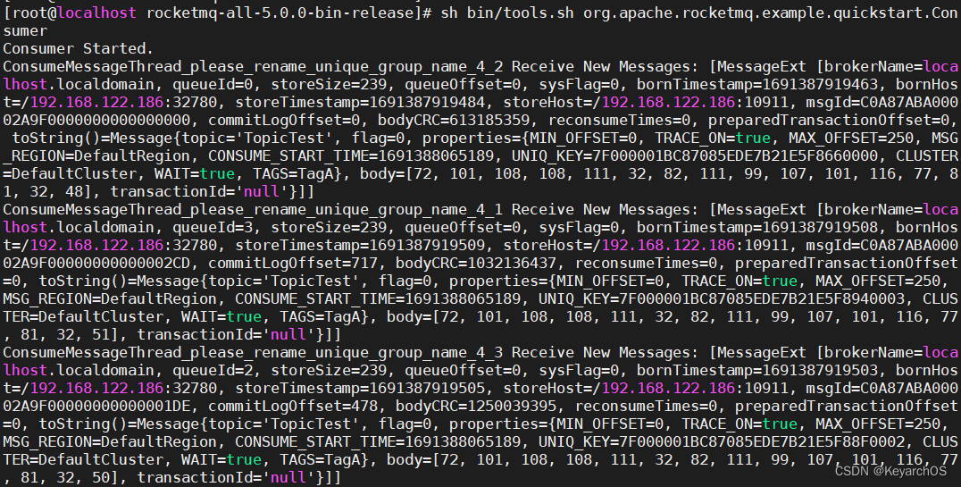 KeyarchOS(KOS)系统安装RocketMQ实践_kos操作系统下载-CSDN博客