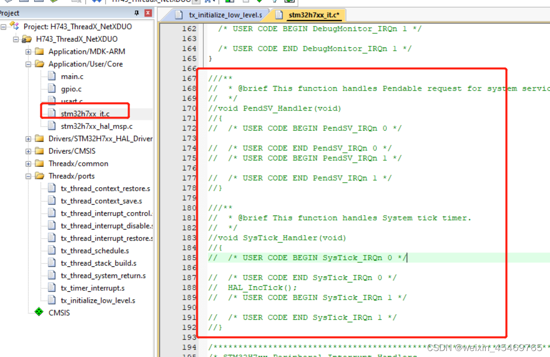 STM32H743(M7内核)通过CubeMX搭建工程，移植TreadX和NetXDUO(一)_安富莱stm32h743-CSDN博客