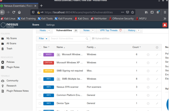 从入门到入土：Nessus出击：使用nessus扫描某台靶机-CSDN博客