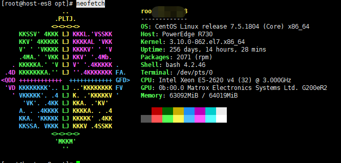 Linux centos 安装neofetch查看系统配置_centos neofetch-CSDN博客