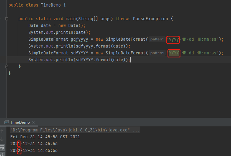 Java日期date转换增加1年：simpledateformat中yyyy和yyyy的区别date 1年 Csdn博客 