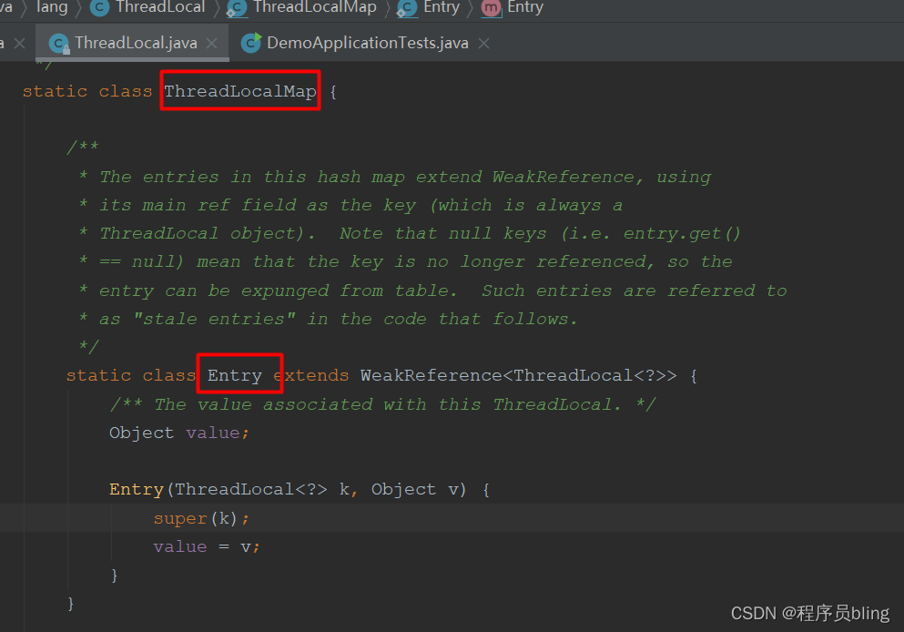 ThreadLocal使用及原理_threadlocal为什么用线性探测法-CSDN博客