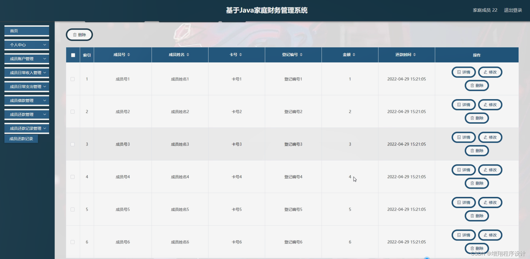 Java基于java家庭财务管理系统(开题源码) Csdn博客