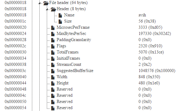 【编解码：AVI格式解析】-CSDN博客