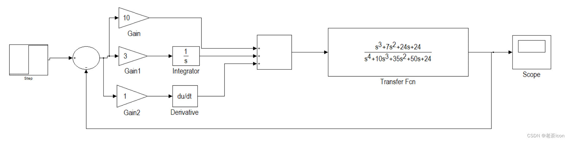 物联网控制原理与技术 初识simulink（超详细设计实验作业练习） Csdn博客 