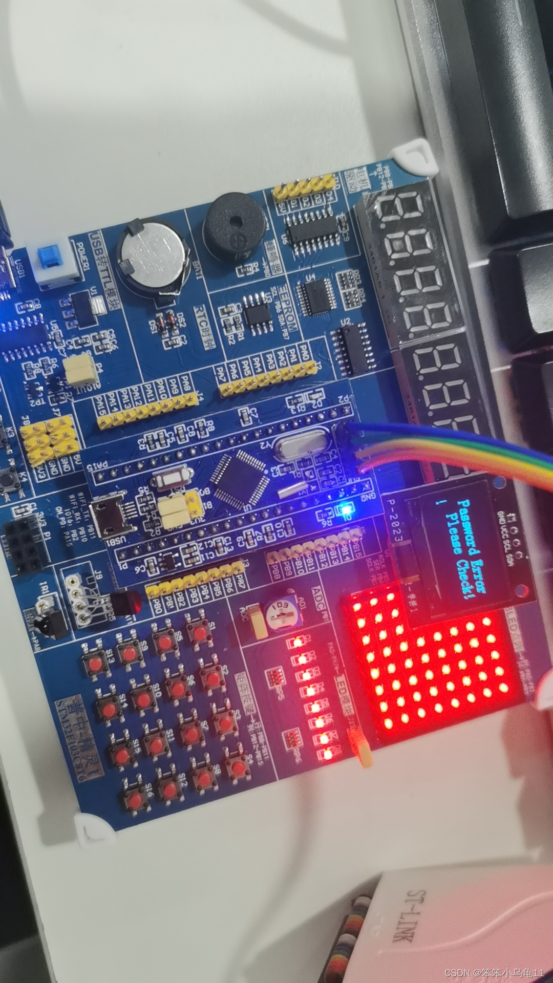 STM32F103C8T6实现简易密码锁（CubeMax配置）（一），Oled显示。_密码锁oled显示屏程序-CSDN博客
