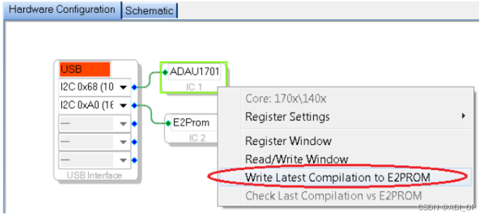 ADAU1701（含A2B）的开发详解三：EEPROM烧写和脱机运行的操作详解-CSDN博客